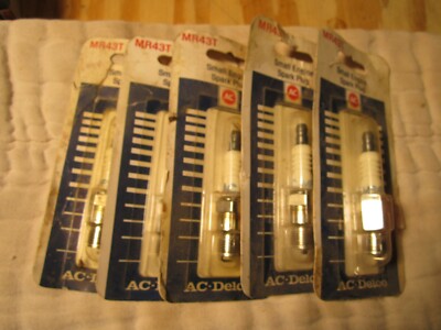 AC Spark Plug MR43T Small Engine Marine Use 5 PC lot - Original ...