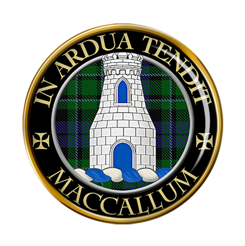 Maccallum Scottish Clan Pin Badge | eBay UK