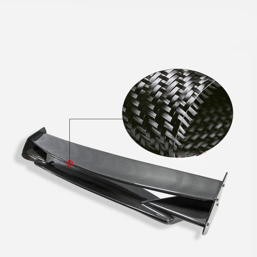 Carbon Fiber Rear Roof Spoiler Wing Bilayer For 11-16 MINI Coope ...
