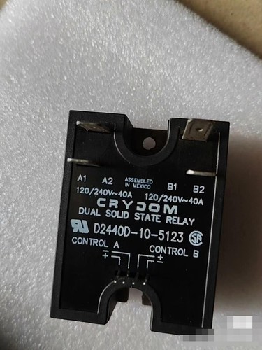 1pc USED CRYDOM D2440D-10-5123 120/240V 40A Solid State Relay TESTED # ...