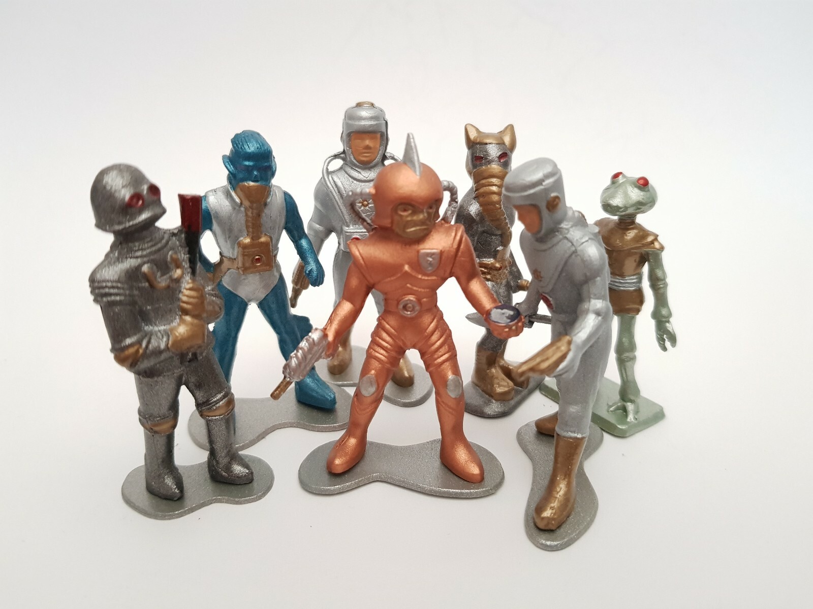 Lead Cherilea style 1950s Alien creature / | Grelly UK