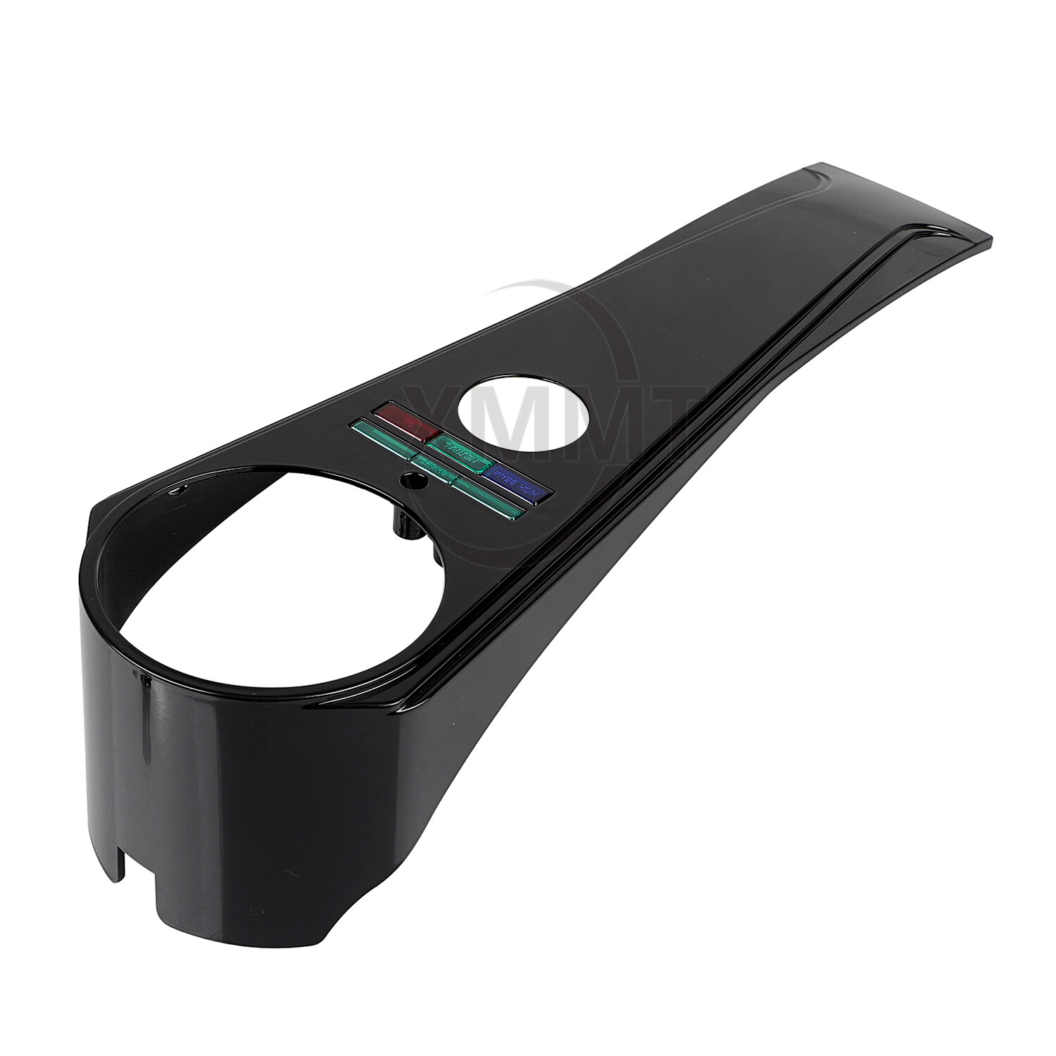 Black Long Dash Panel For Harley 86-95 Heritage Softail Custom FXSTC ...