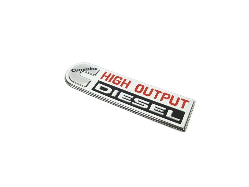 11-12 Dodge Ram 2500 & 3500 CUMMINS HIGH OUTPUT DIESEL NAMEPLATE EMBLEM ...