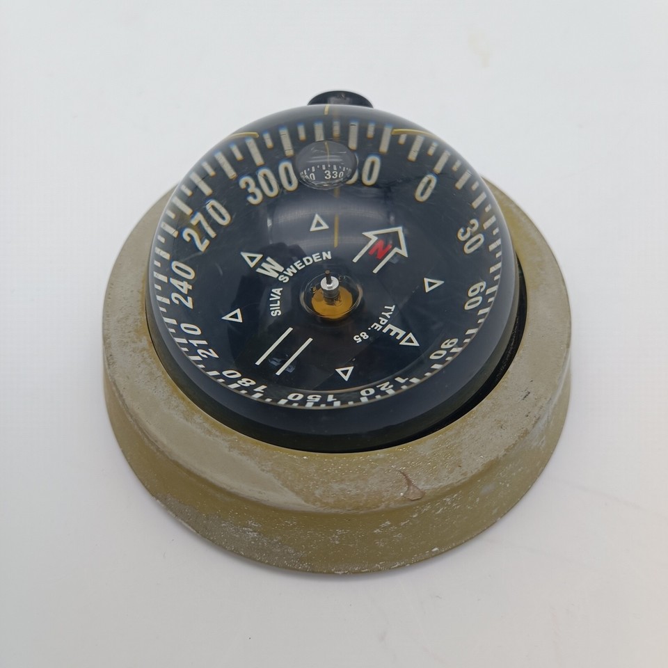 Silva Marine Compass f/ Boat Typ 85 Type 85 Made in Sweden 85 Mm ...