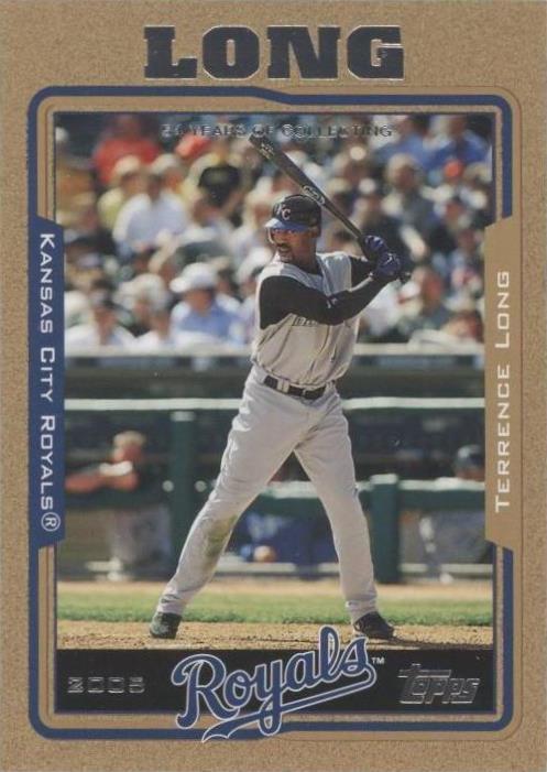 2005 Topps Updates & Highlights - Terrence Long #UH60 Gold /2005 for ...