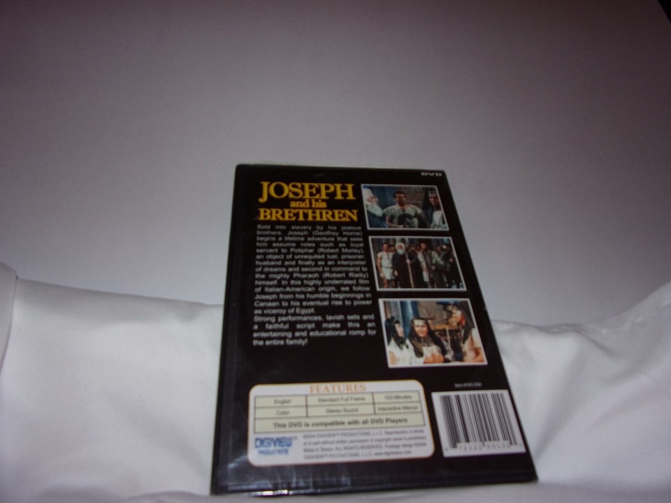 Joseph and His Brethren (DVD, 2004) Geoffrey Horne / Brand New ...