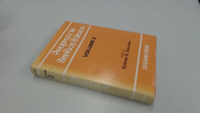 Progress in Surface Science: Vol 2, Sydney G Davison, Elsevier, 1 | eBay Australia
