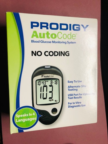 Prodigy Autocode Talking Blood Glucose Monitoring | eBay