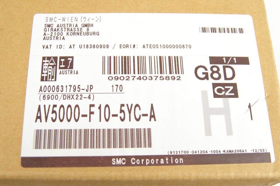 SMC AV5000-F10-5YC-A | eBay
