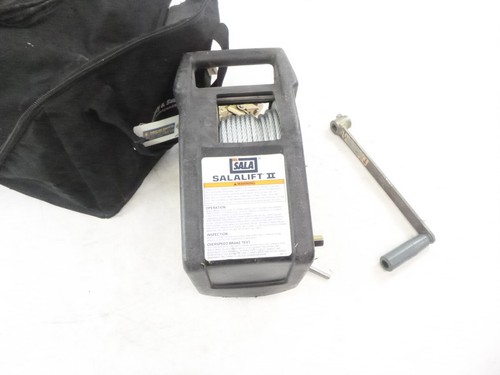 3M DBI-SALA 8102001 Salalift II Winch 60FT Galvanized Steel Cable w ...