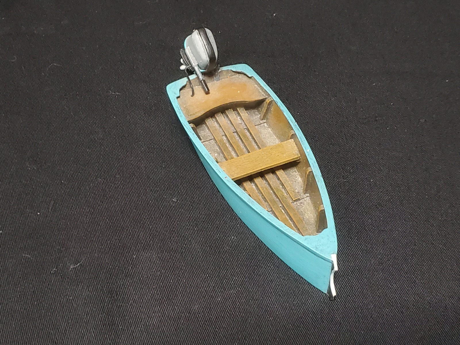 Blue Rowboat 1.5" Toy Boat | eBay