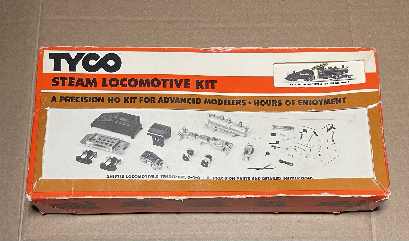 Tyco 7704 HO Scale Locomotive Big 6 Steam & Tender Kit | eBay