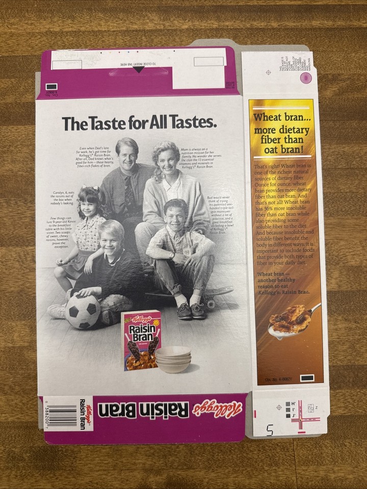 1992 Kellogg’s “Raisin Bran” - Dream Team USA Olympics Collectors Box ...