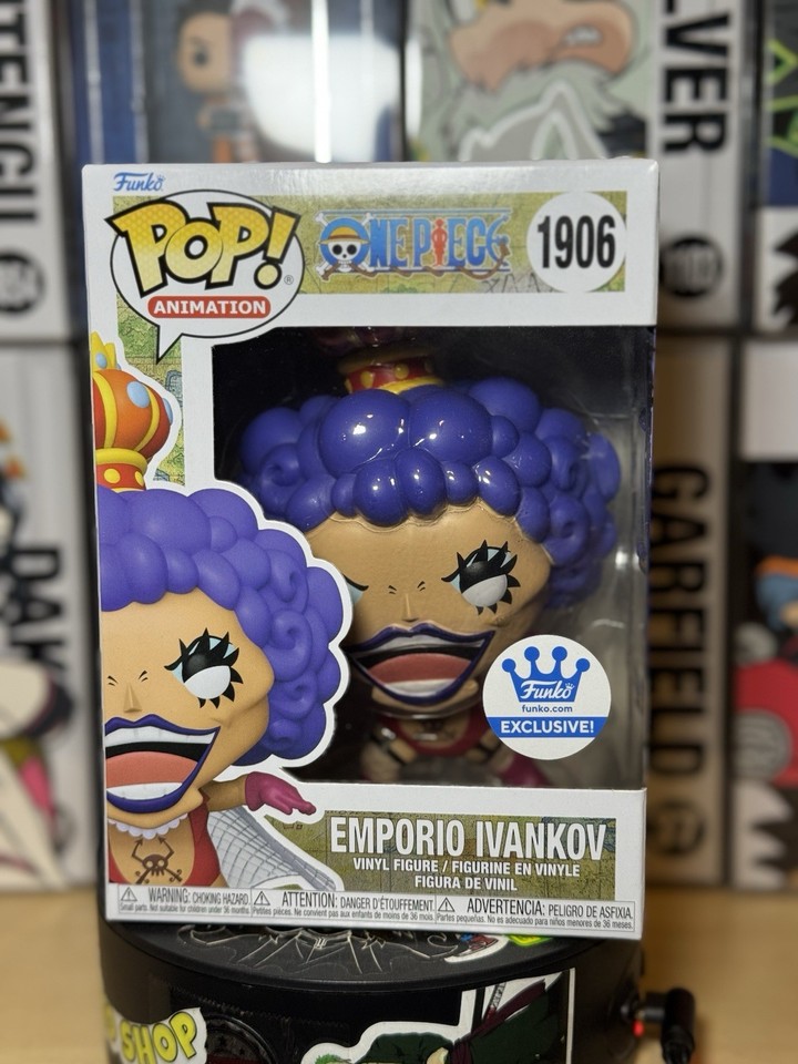 Funko Pop! One Piece Emporio Ivankov # 1906 W Hand Painted Custom Art ...