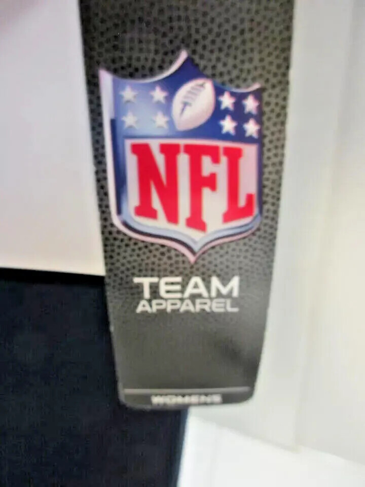 NFL Team Apparel Women’s Rhinestone Sequin V Neck T Shirt Pick Team ...