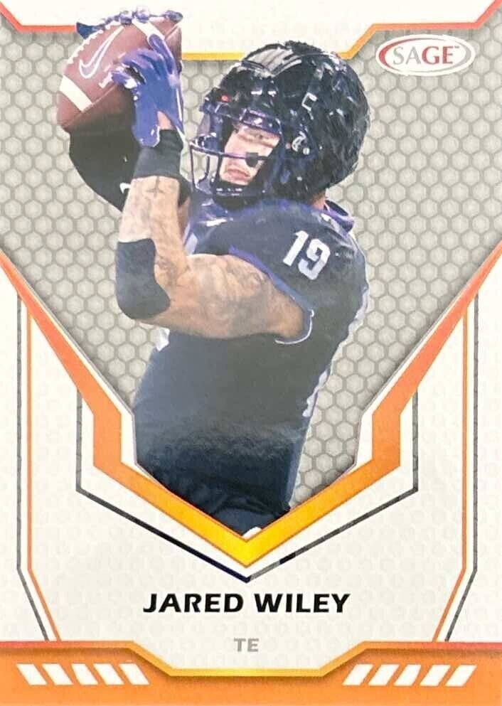 2024 Sage High Series Jared Wiley #165 Rookie TCU Kansas City Chiefs | eBay
