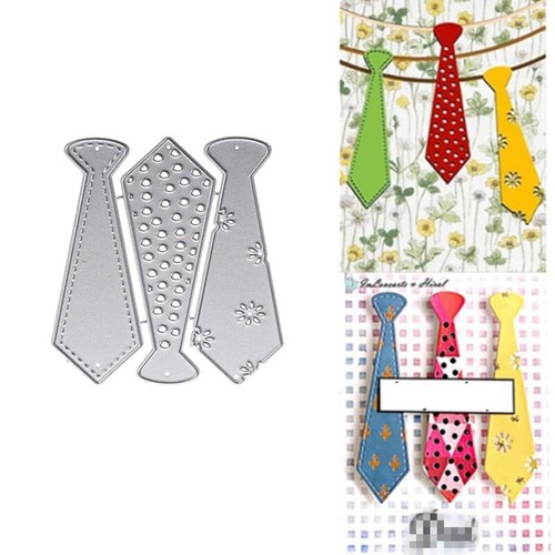 3pcs Necktie Frame Metal Die Cuts3 Ties Wedding Cutting Dies Cut ...