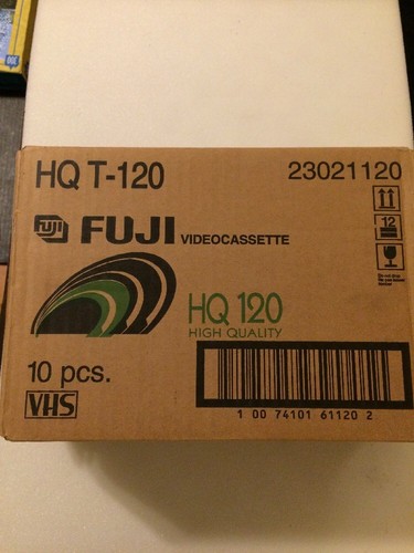 Fujifilm HQ120 VHS Videocassette 10 Pack | eBay