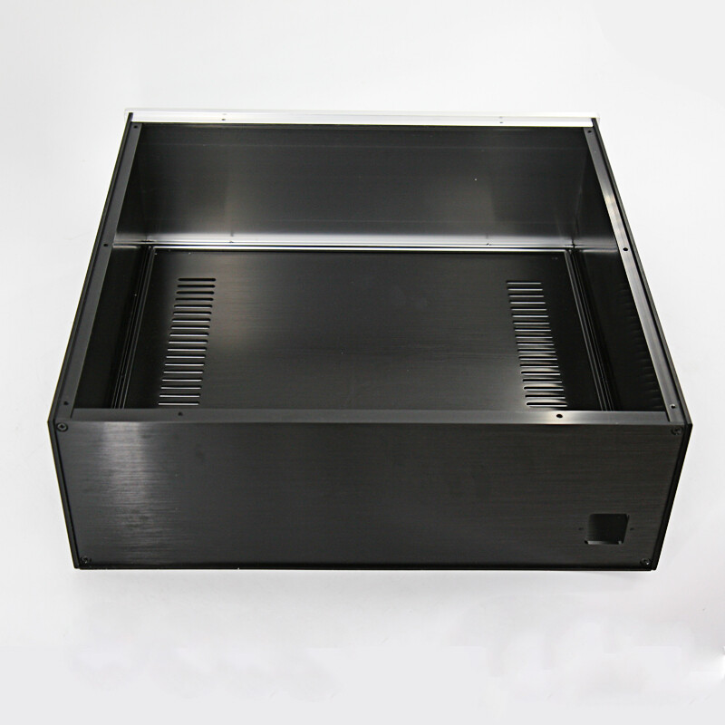 amplifier case aluminum chassis home audio amplifier DIY case W430 H150 ...