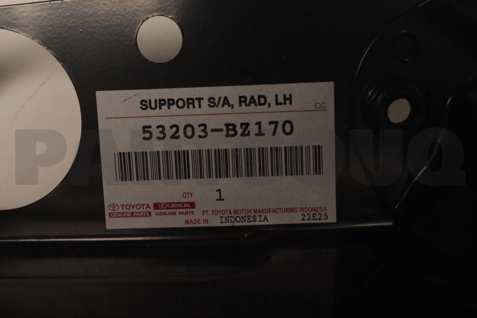 53203BZ170 Genuine Toyota SUPPORT SUB-ASSY RA 53203-BZ170 | eBay