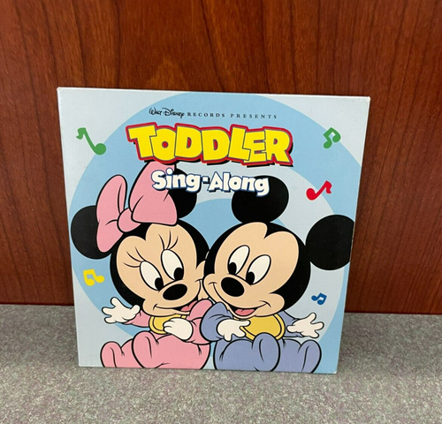 Baby Mickey Minnie Mouse Toddler Sing-Along CD 2004 Lullaby 6 Tracks ...