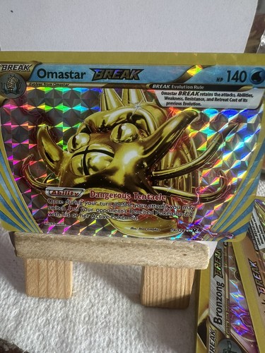 Omastar Break XY Fates Collide 19/124 Ultra Holo Fan Art 🖼️ Card NM | eBay