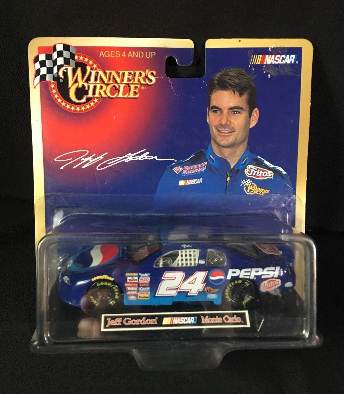 1998 Hasbro Winners Circle NASCAR #24 Jeff Gordon Monte Carlo Car ...