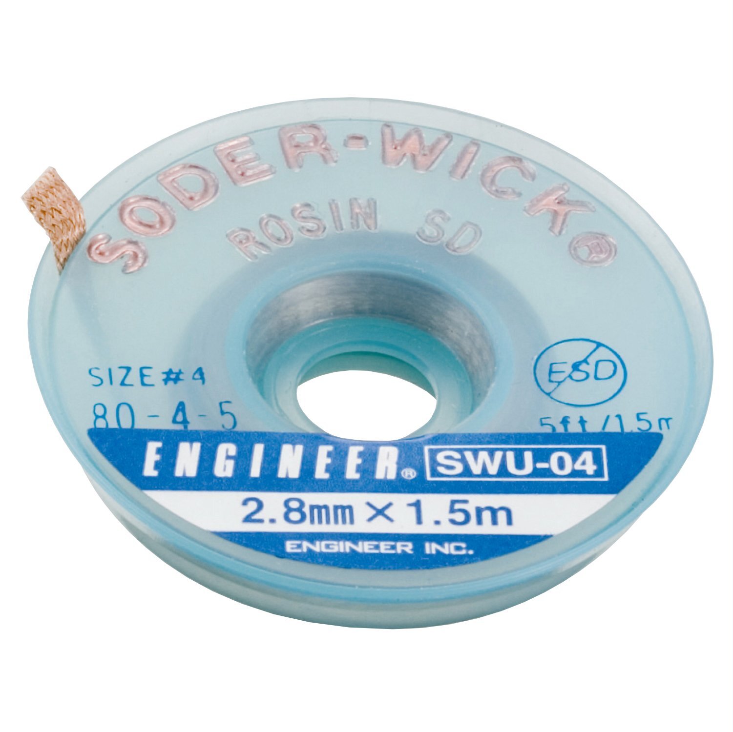 engineer solder wick solder wick 2.8mm×1.5m SWU-04 | eBay