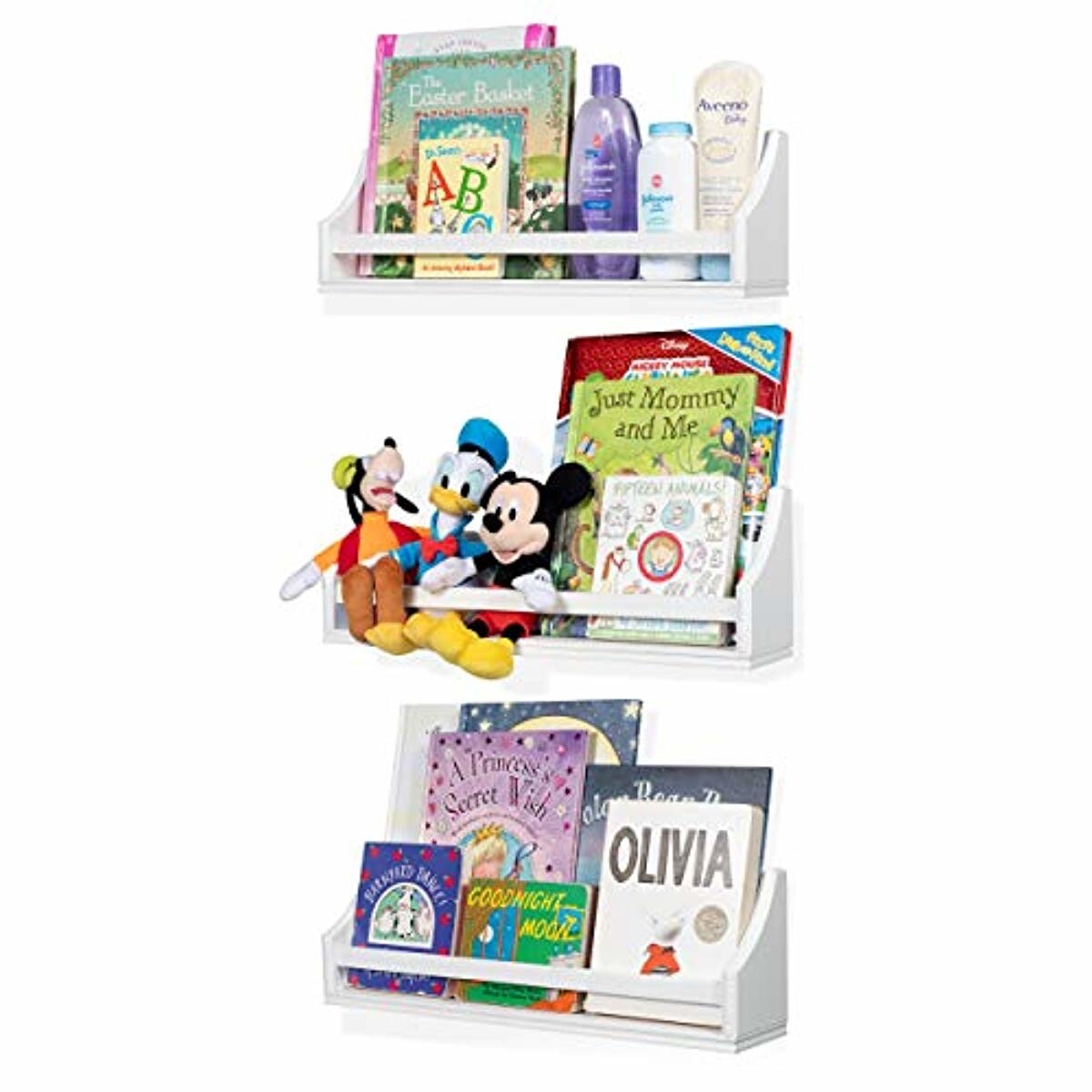 Wall Organizer For Kids Room Book Shelves Shelf and Storage Rack ...