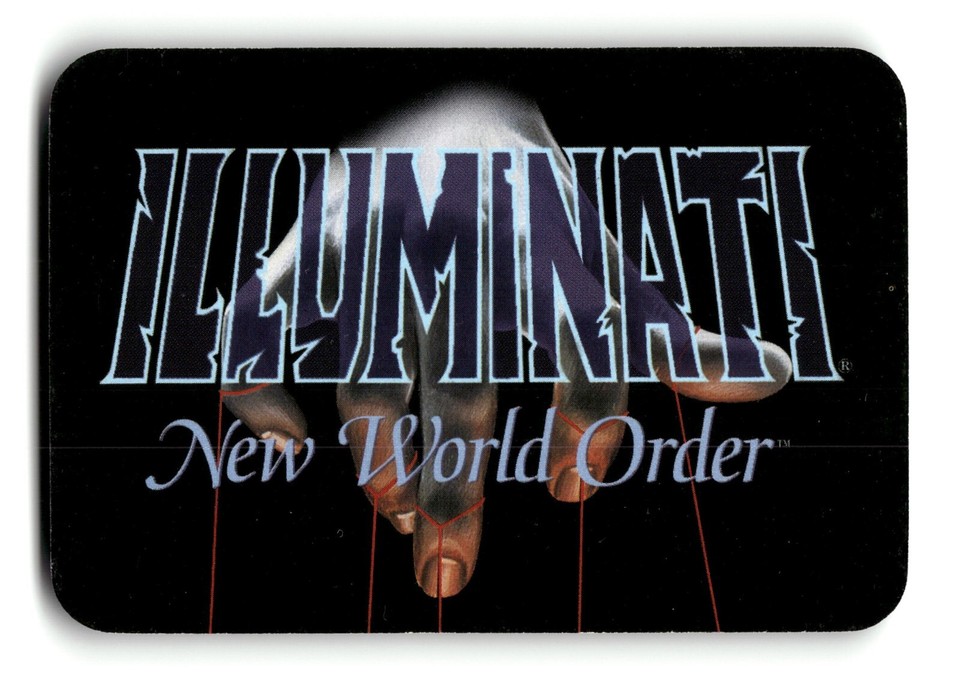 Bar Codes Card INWO Illuminati New World Order Assassins Game 12/122 | eBay