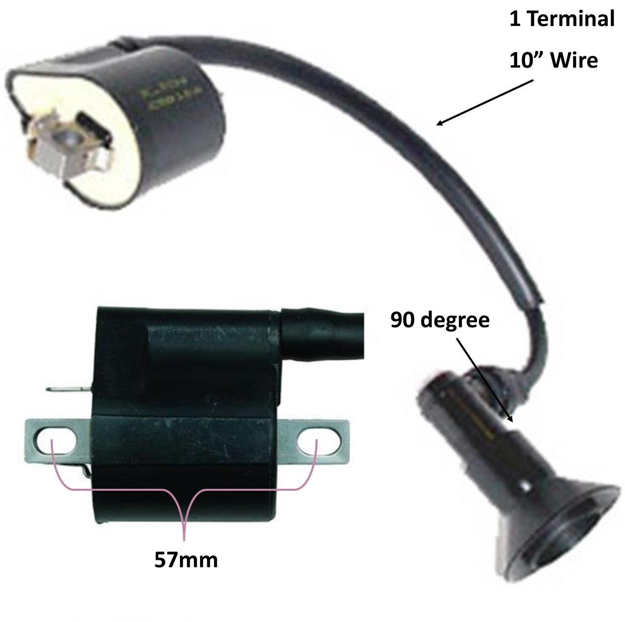 Eton Impuls TXL50 Lightning AXL50 NXL50 ATV High Tension Ignition Coil ...