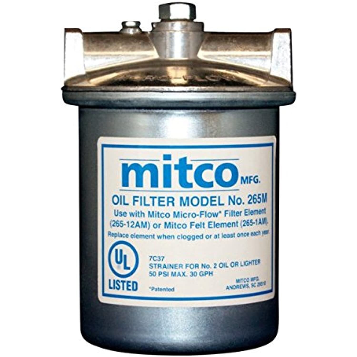 HOUSING OIL FILTER LG by MITCO MfrPartNo 265M | eBay