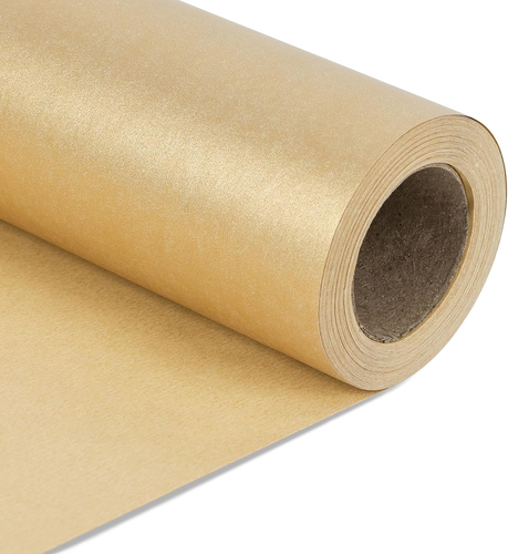 Gold Matte Wrapping Paper,Solid Color Pearly-Lustre Paper,Gift Wrapping ...