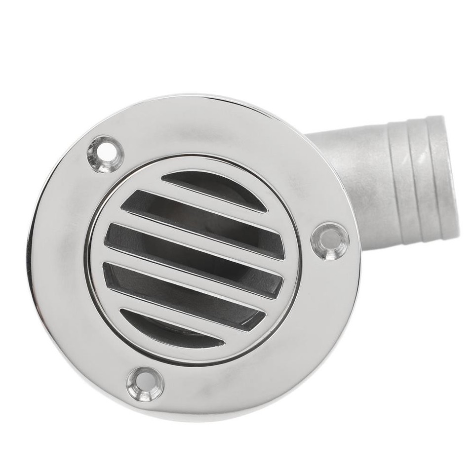 (32mm)Boat Deck Drain 90° Elbow 316 Stainless Steel Split Floor Deck ...