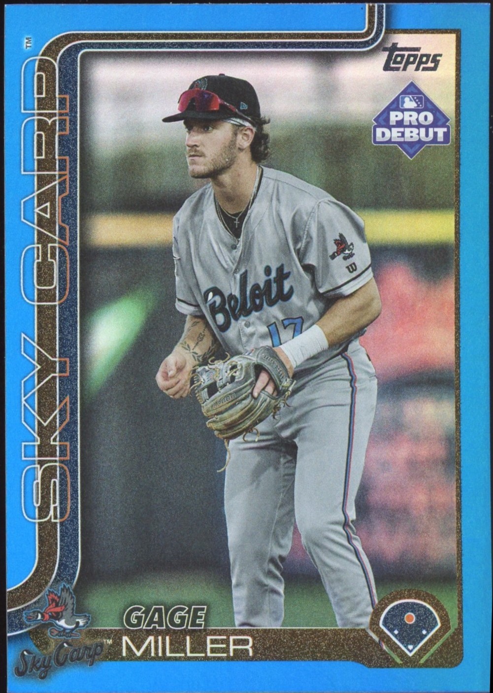 2025 Topps Pro Debut - Gage Miller #PD-180 Blue Foil /150 (RC) for sale ...