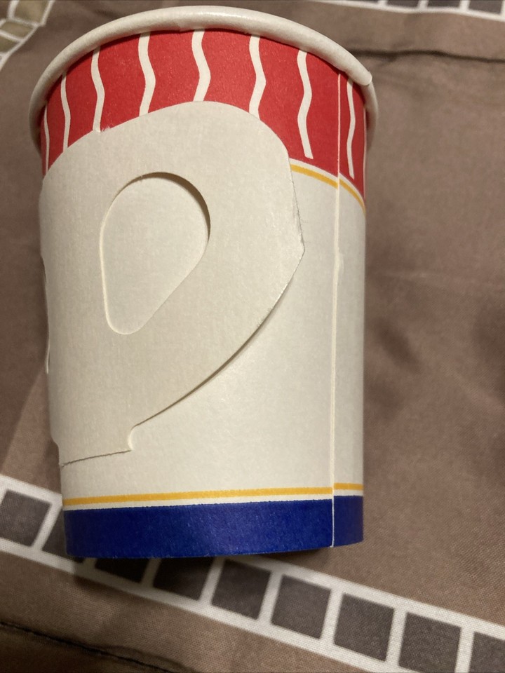 McDonald’s Cup Slash Logo M Wax Paper Cup Coffee Cup RESTAURANT Drive ...