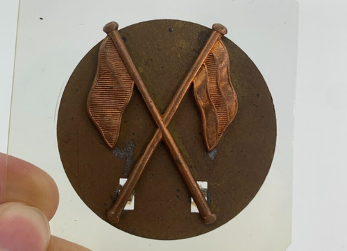 WW2 Australian Brass Signals Proficiency Badge WWII 1930-42 Militaria ...