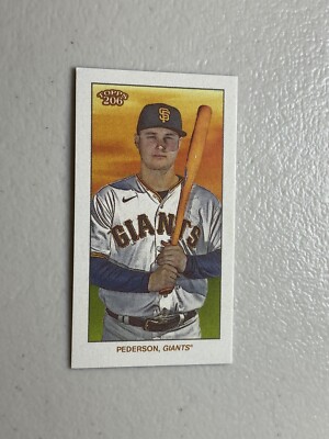 Joc Pederson 2023 Topps 206 95 Morton Brick Backs SSP /25 San Francisco ...
