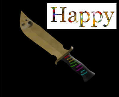 DOGE KNIFE💙 ️💚FAST DELIVERY!!!💙 ️💚MURDER MYSTERY 2💙 ️💚MM2 ROBLOX ...