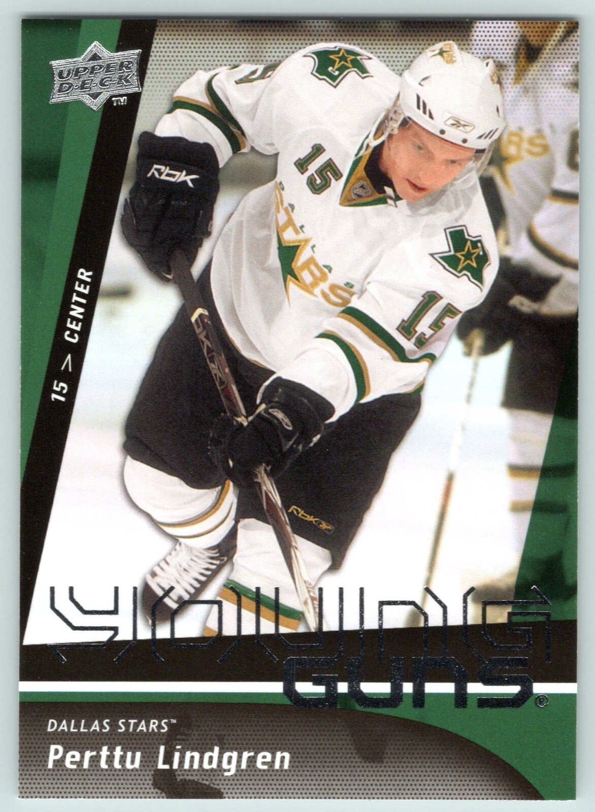 PERTTU LINDGREN RC YOUNG GUNS 2009-10 UPPER DECK 09-10 NO 458 39029 | eBay