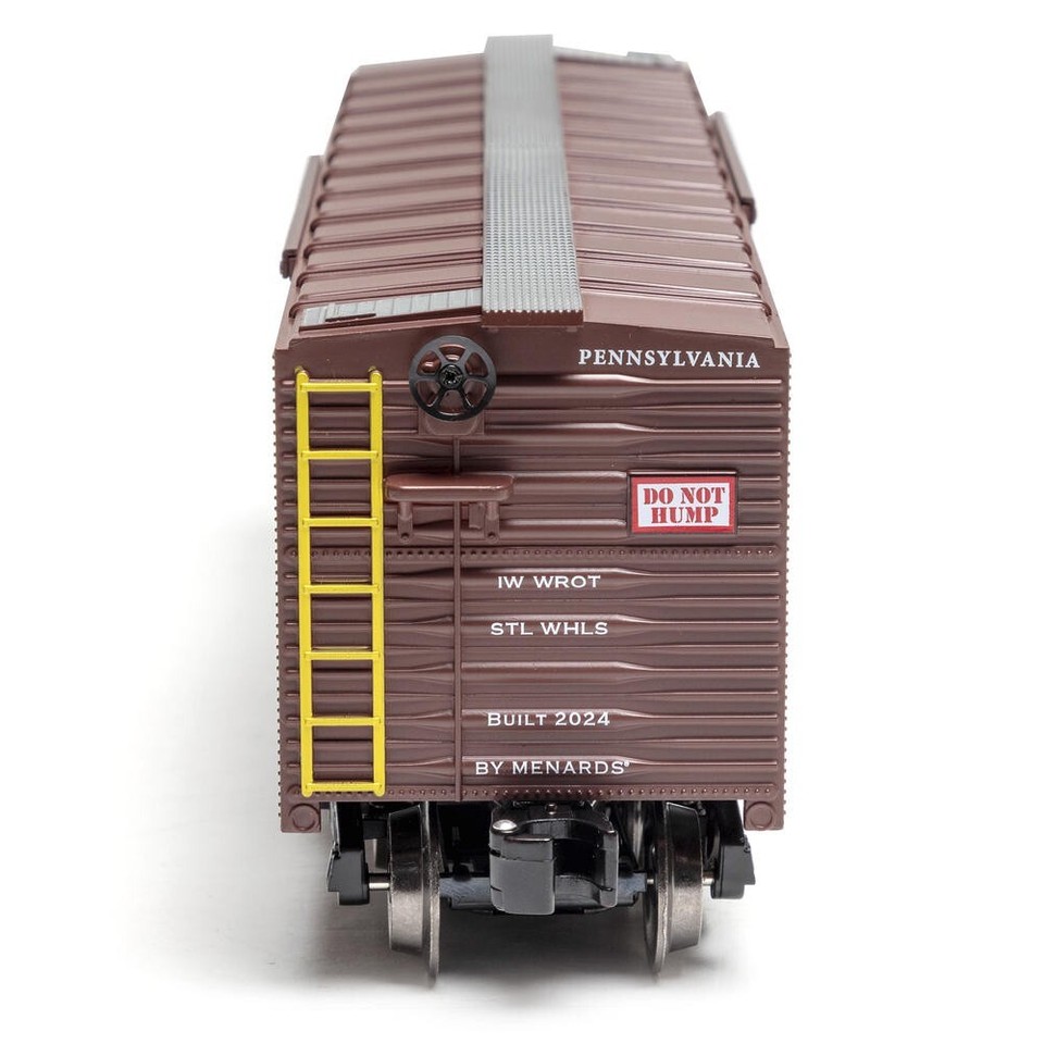 O Gauge Box Car - PENNSYLVANIA RAILROAD - New Item - Never Ran - Free ...