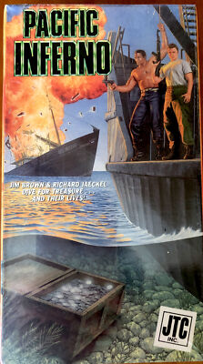 PACIFIC INFERNO VHS JTC INC JIM BROWN ACTION SLEAZE RARE OOP New! HTF ...