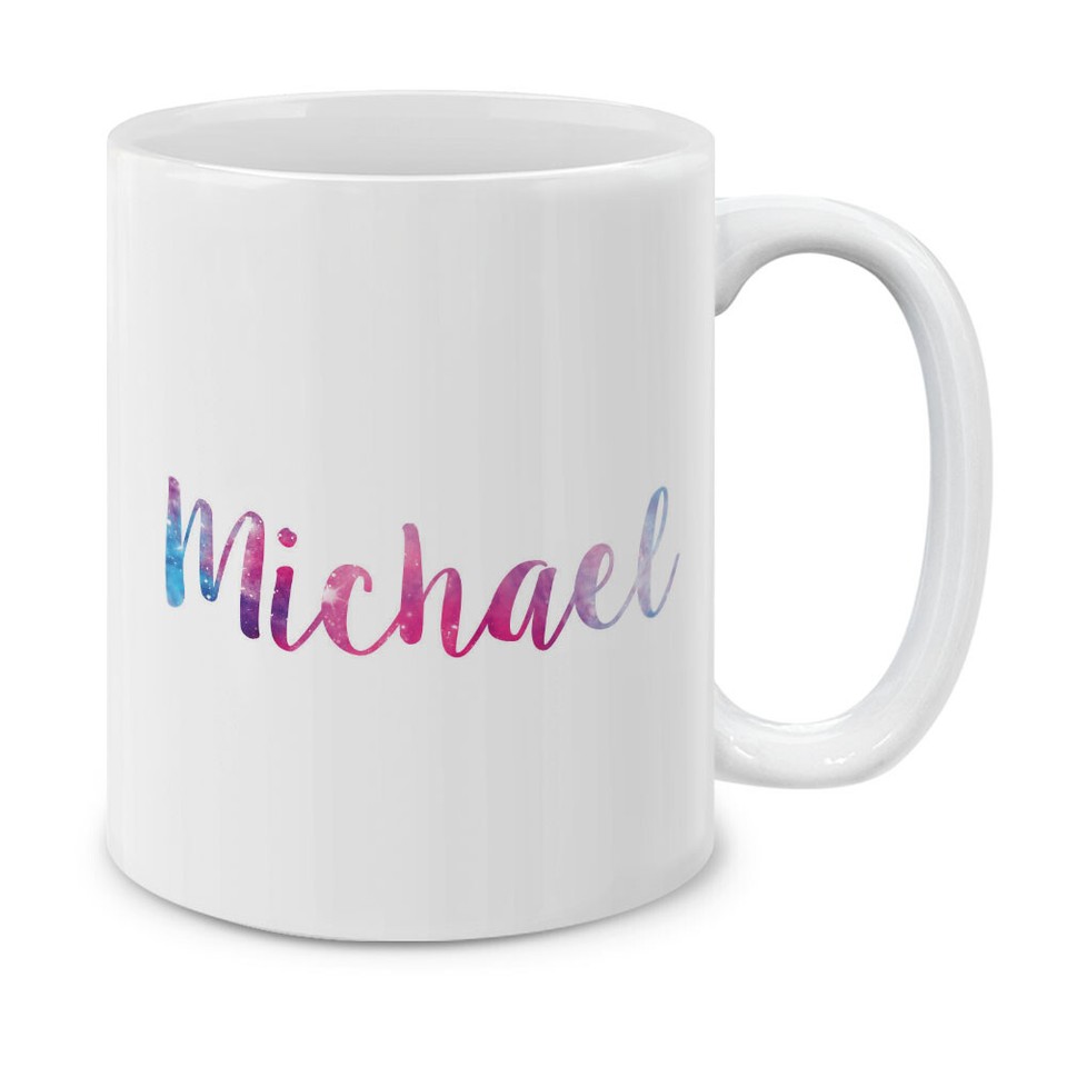 Personalized Name Mug Custom Text Tea Coffee Gift Ceramic Cup W ...