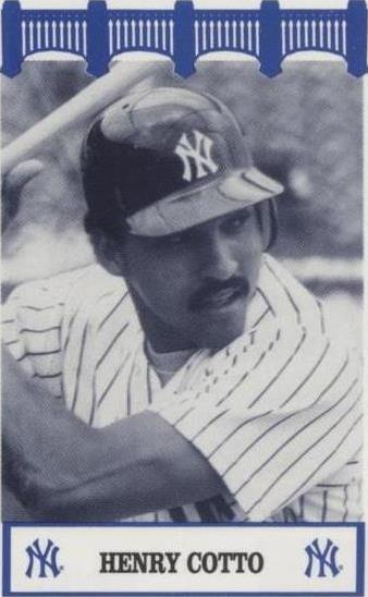1992 The Wiz/Minolta New York Yankees of the '80's - Henry Cotto for ...