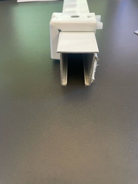 2 x Roman Blind Spring Brackets CLIP OVER type fits 26mm rectangular ...