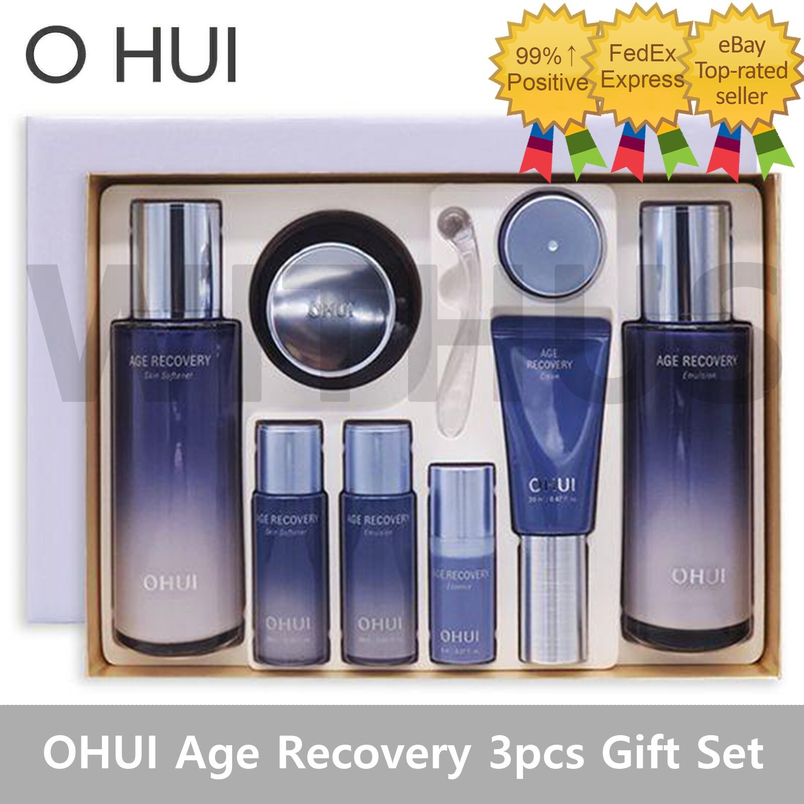 O HUI Age Recovery Special 3pcs Gift Set Emulsion Toner Cream OHUI | eBay