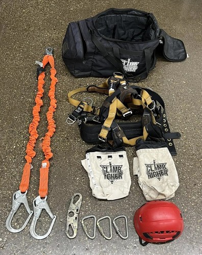 GME Supply Tower Climbing Kit FallTech Harness Bolt Bags Yoke Petzl ...