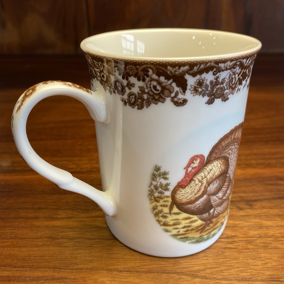 Spode Woodland Turkey Coffee Tea Mug S3422A18 | eBay