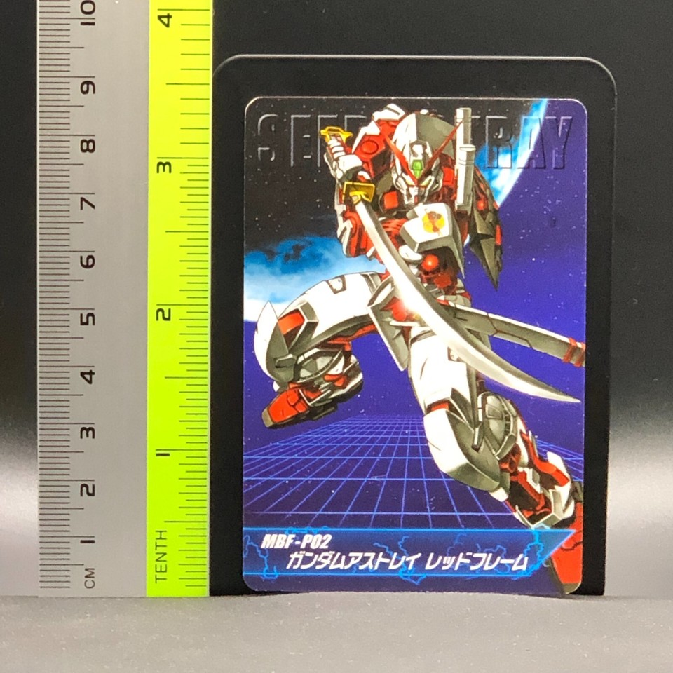 ASTRAY RED FRAME MBF-P02 GUNDAM SEED DESTINY Card TCG Japanese MS/A-01 ...