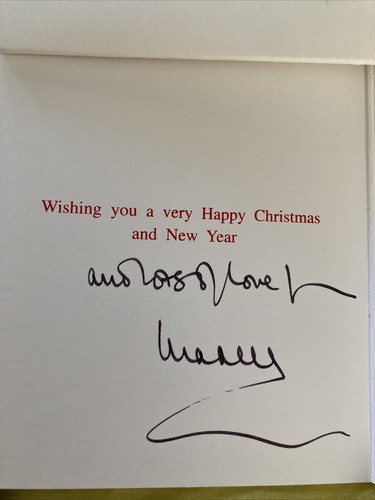 HRH Charles Prince of Wales & The Young Princes Signed Royal Card ...